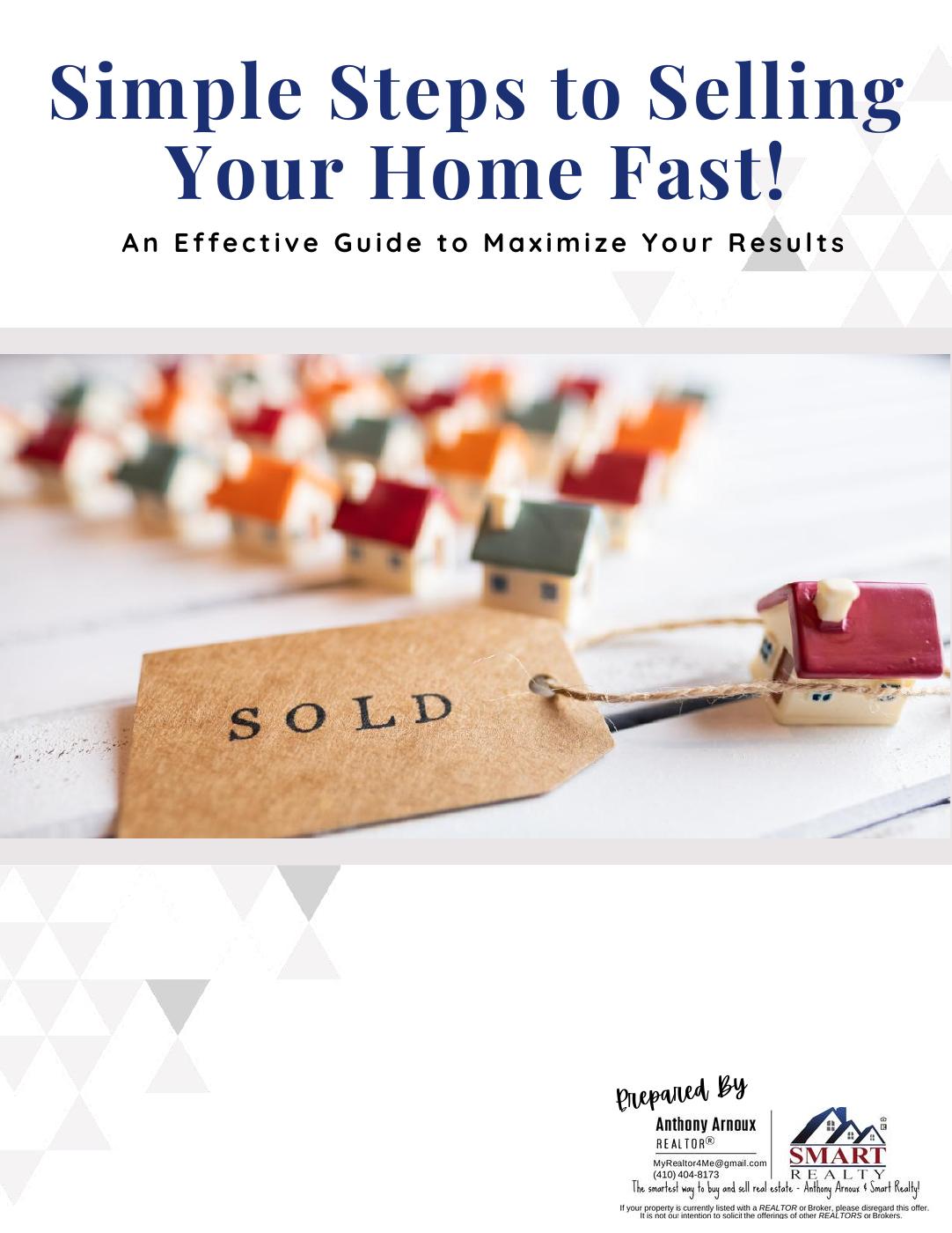 Simple Steps to Selling Your Home Fast | PDF to Flipbook