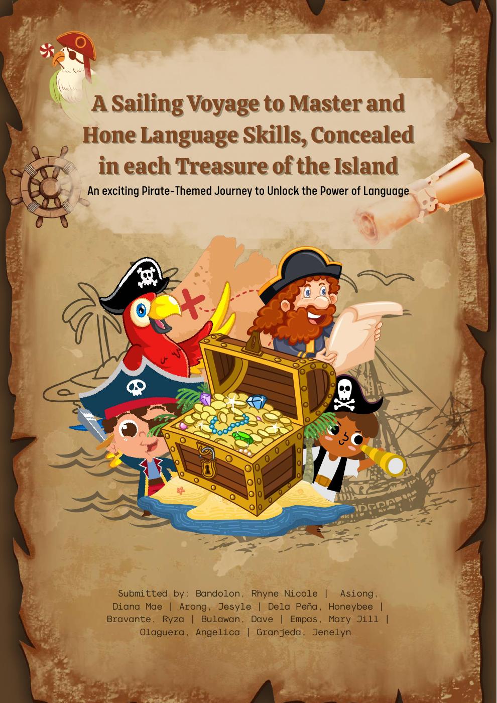 A Sailing Voyage to Master and Hone Language Skills, Concealed in each ...