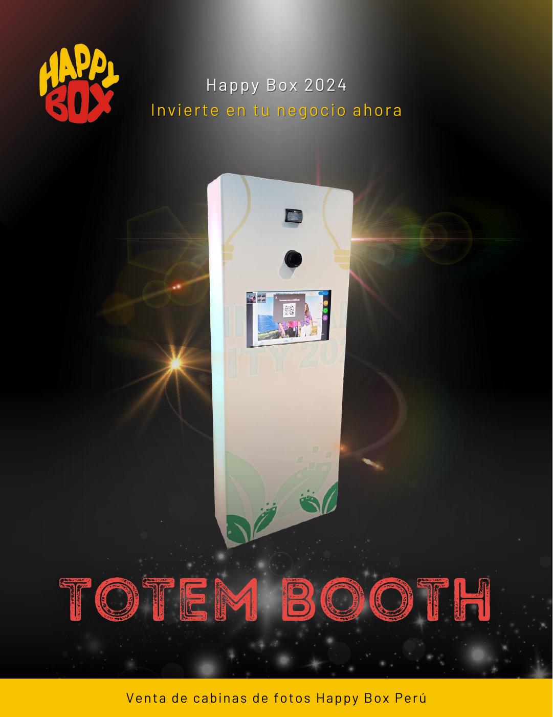 Tótem Booth – Happy Box Perú – Photobooth