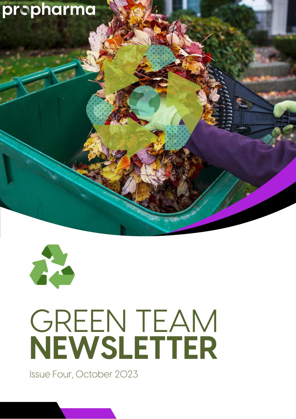 Green Team Newsletter Issue 4