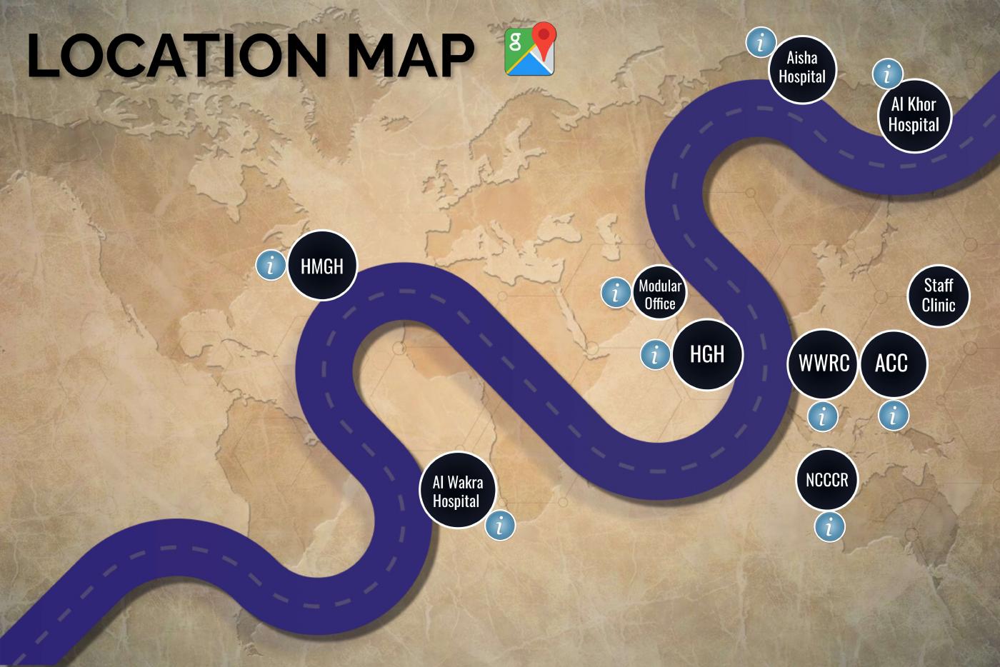 Facility Location Map