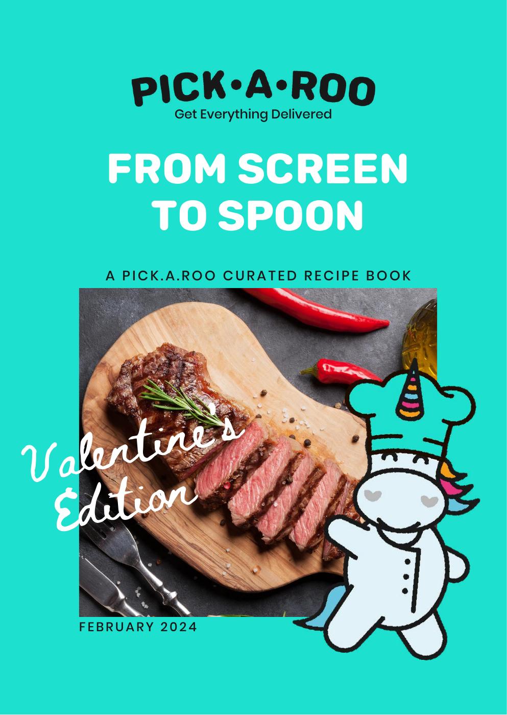 Pick A Roo Roocipe Book