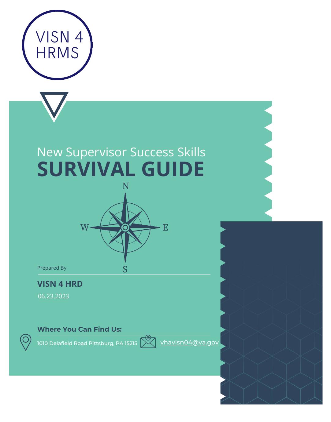 New Supervisor Success Skills Survival Guide
