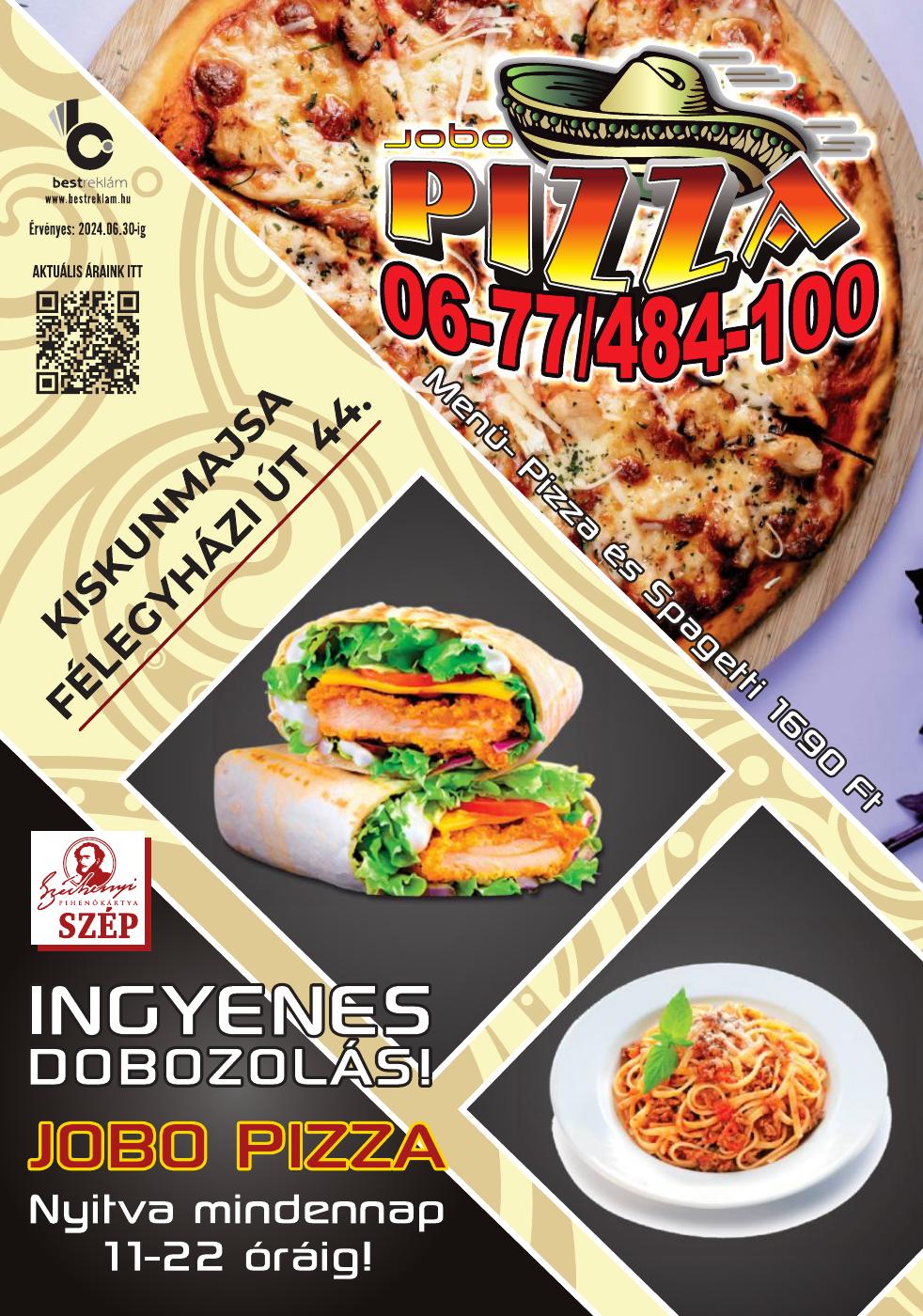 Jobo Pizza - Kiskunmajsa