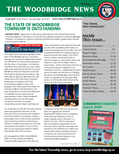 The Woodbridge News | Woodbridge Township, NJ