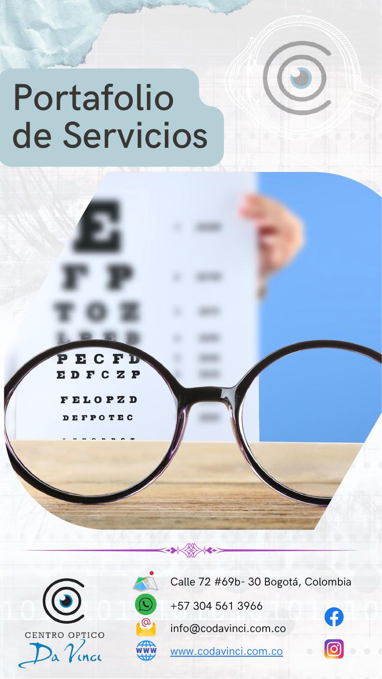 Portafolio de Servicios Centro Óptico da Vinci | PDF to Flipbook