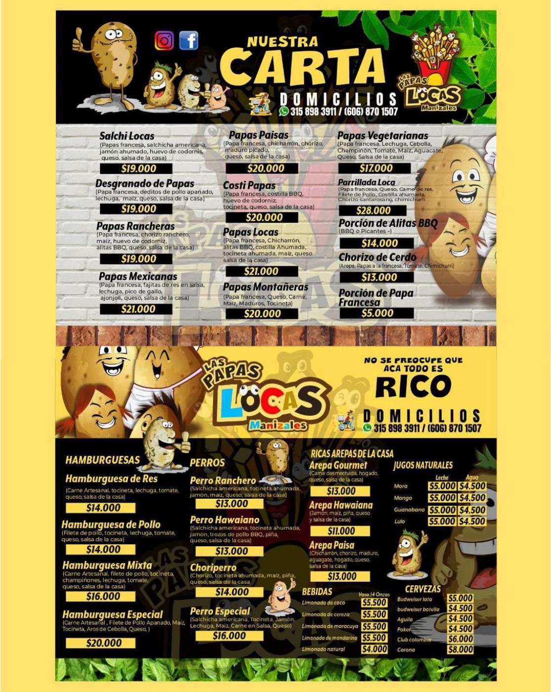 Papas locas | PDF to Flipbook