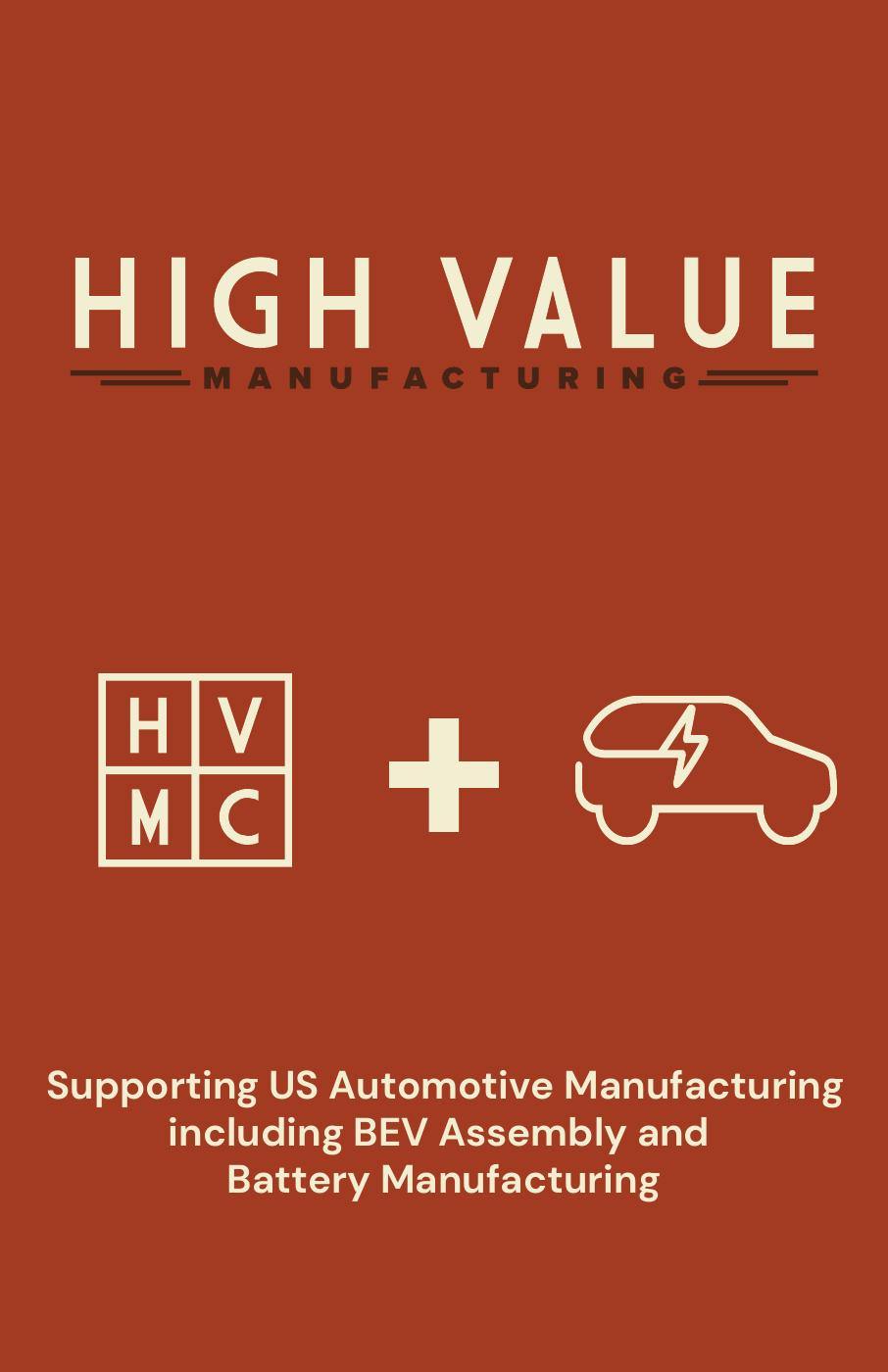High Value Manufacturing: Supporting BEV in U.S. | PDF to Flipbook