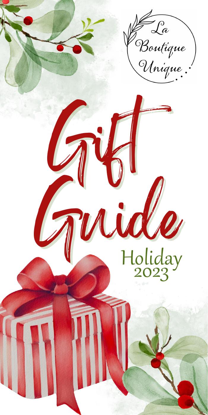 La Boutique Unique Holiday 2023 Gift Guide | PDF to Flipbook