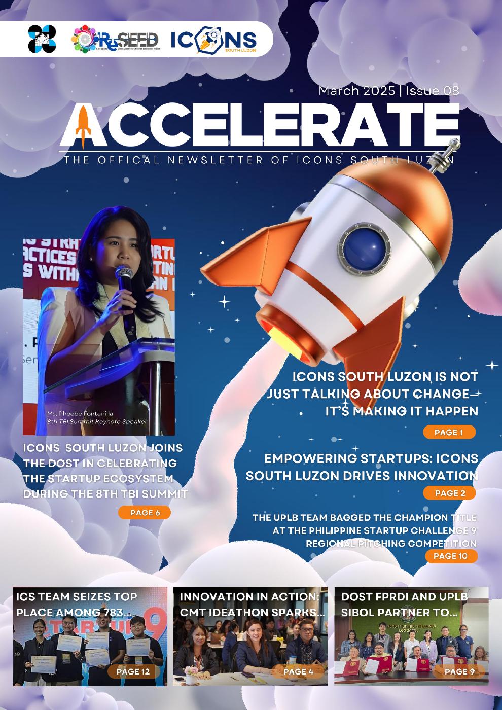 ICONS Accelerate Newsletter 8th Issue | PDF to Flipbook