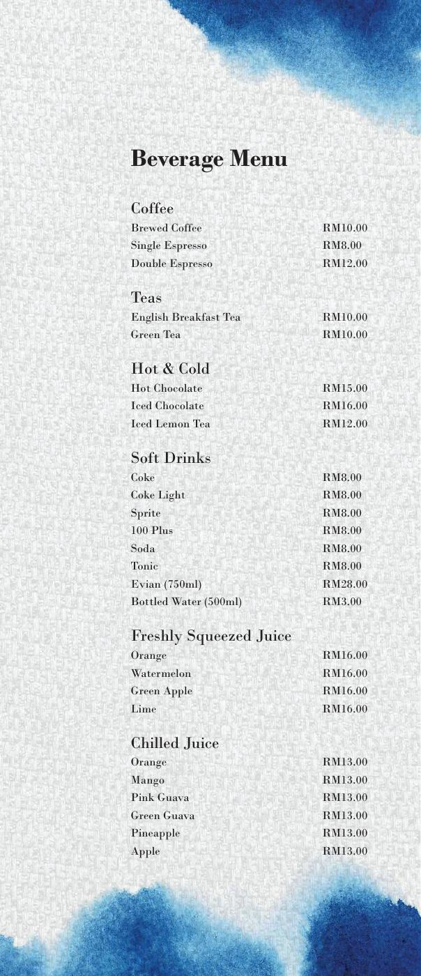 Ombak Bar Menu w/o Cocktails | PDF to Flipbook
