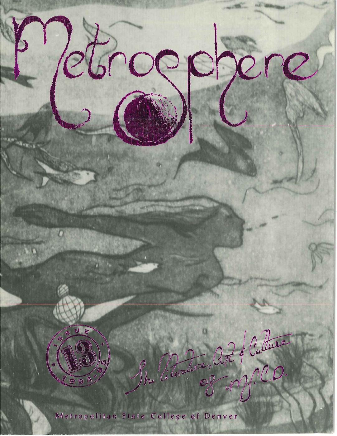 Metrosphere Volume 13 - 1994-95