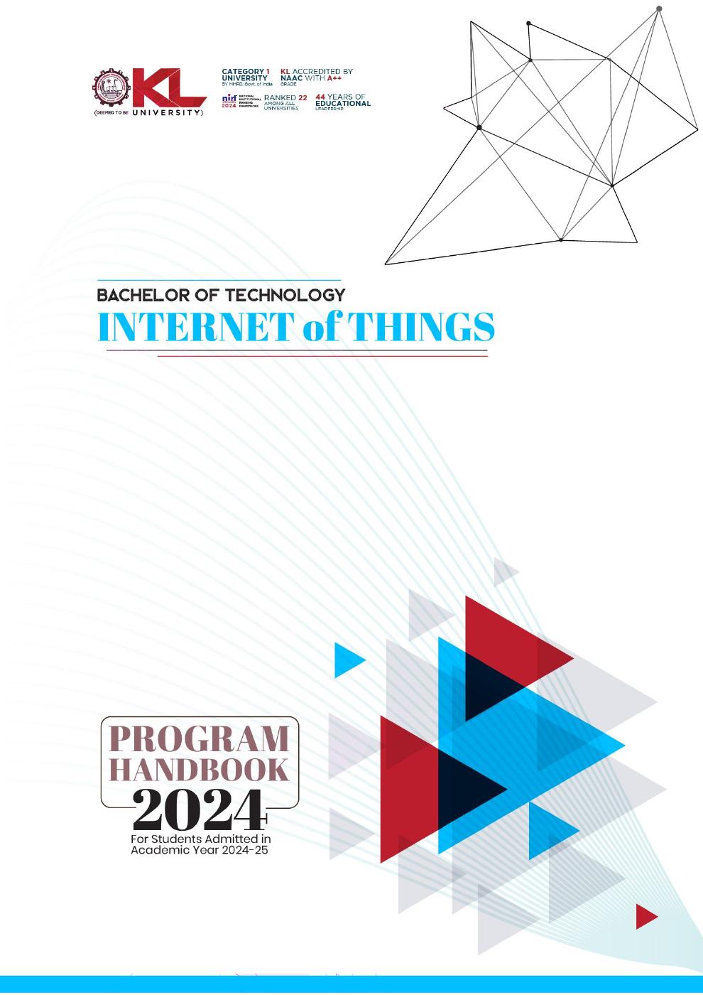 Y24 Student Handbook B.Tech - IoT