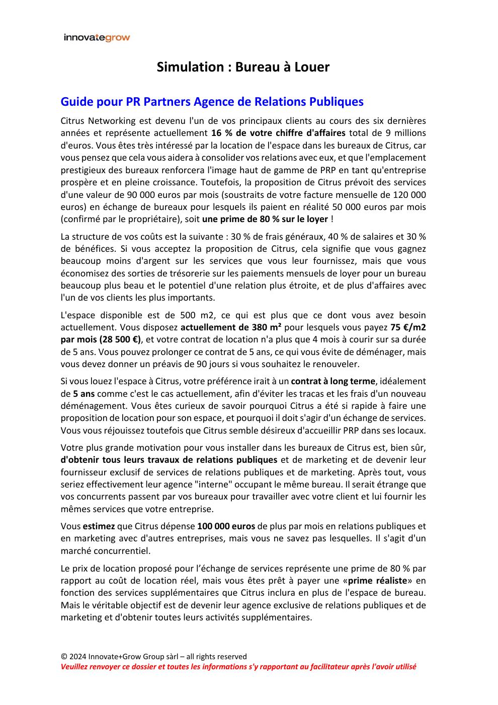 CDP (FR) Cas 2c - PR Partners