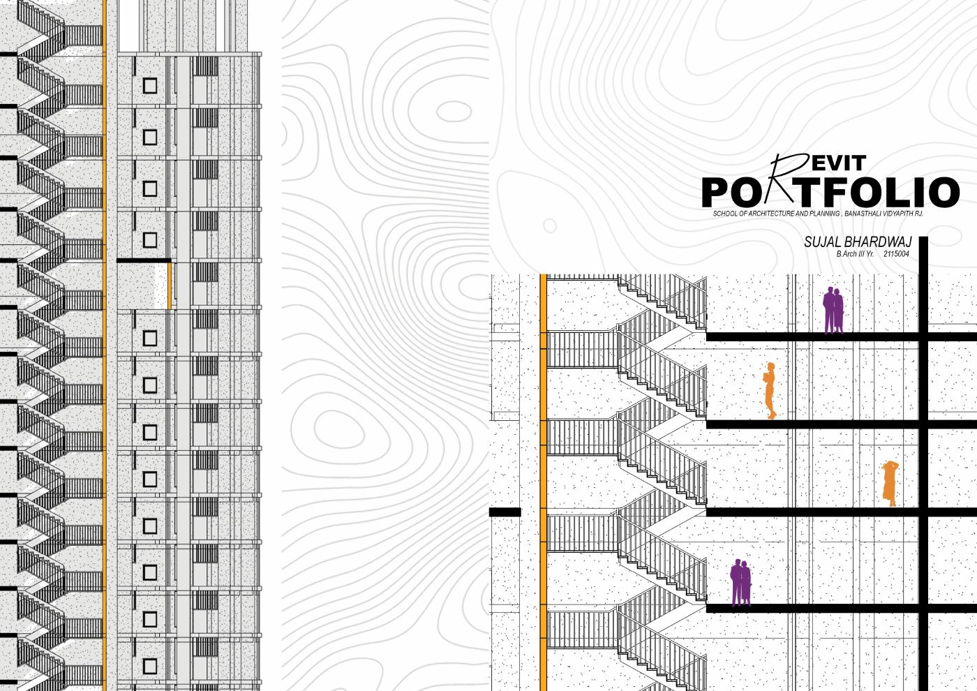 REVIT PORTFOLIO 2023 SEM V | PDF to Flipbook
