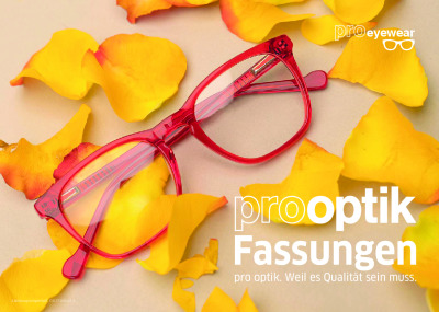 pro optik Eigenmarkenkatalog
