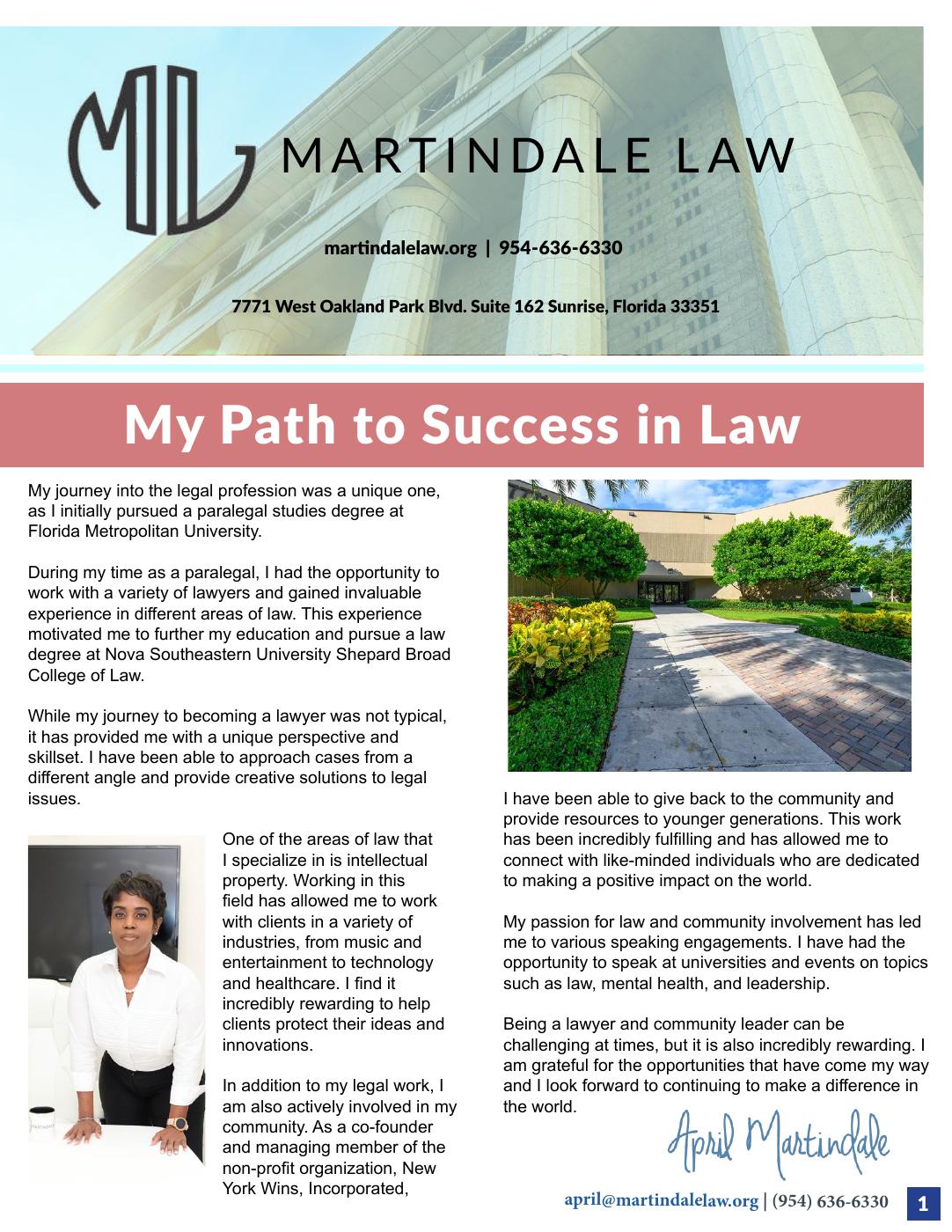 Martindale Law Newsletter March 2024