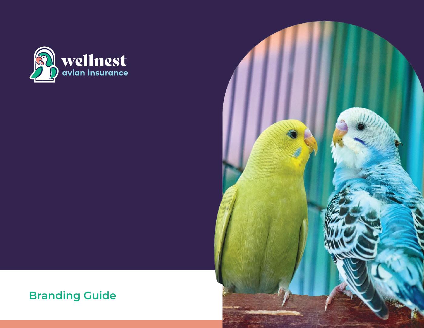 WellNest Avian Insurance Branding Guide | PDF to Flipbook