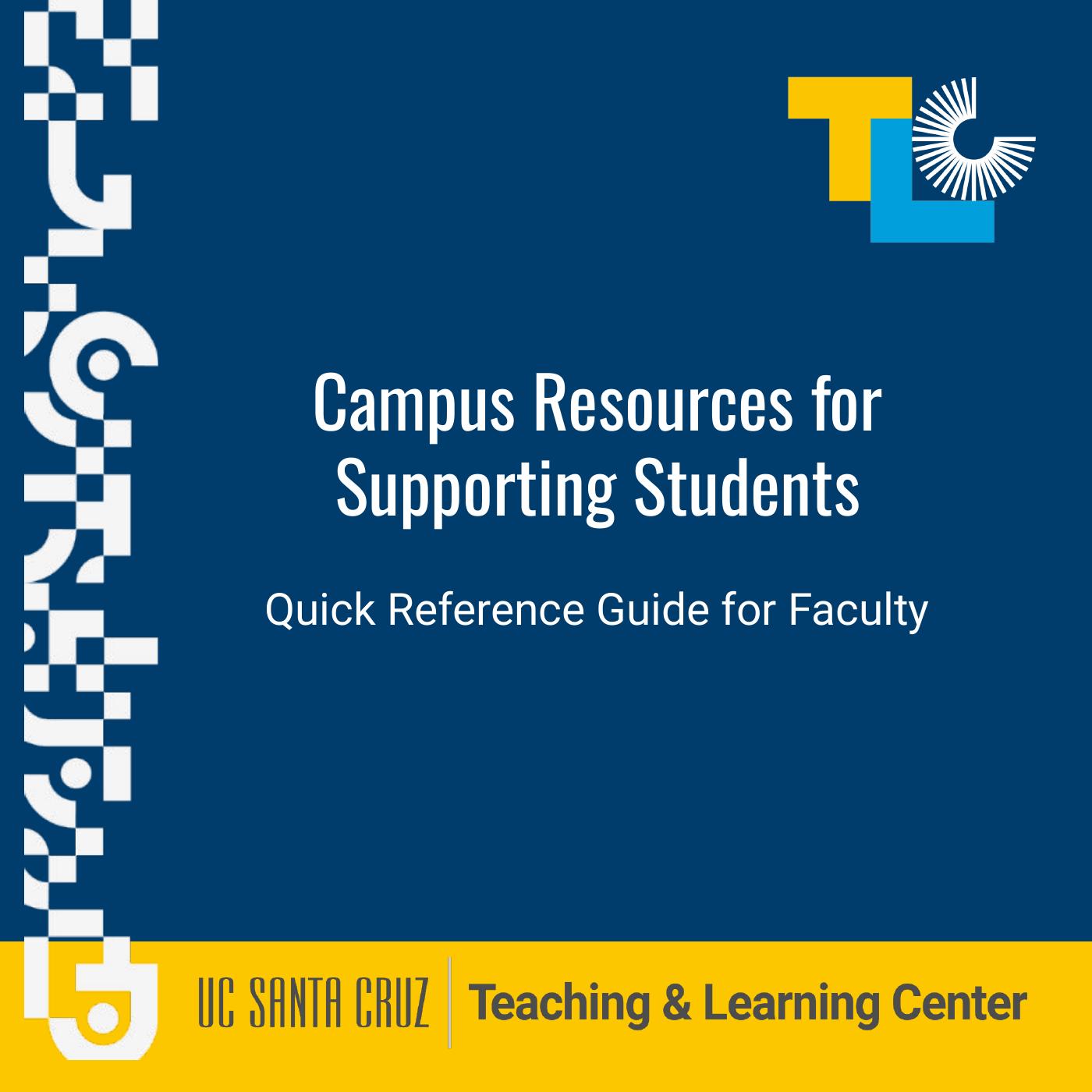 (outdated) Campus Resources for Supporting Students | PDF to Flipbook