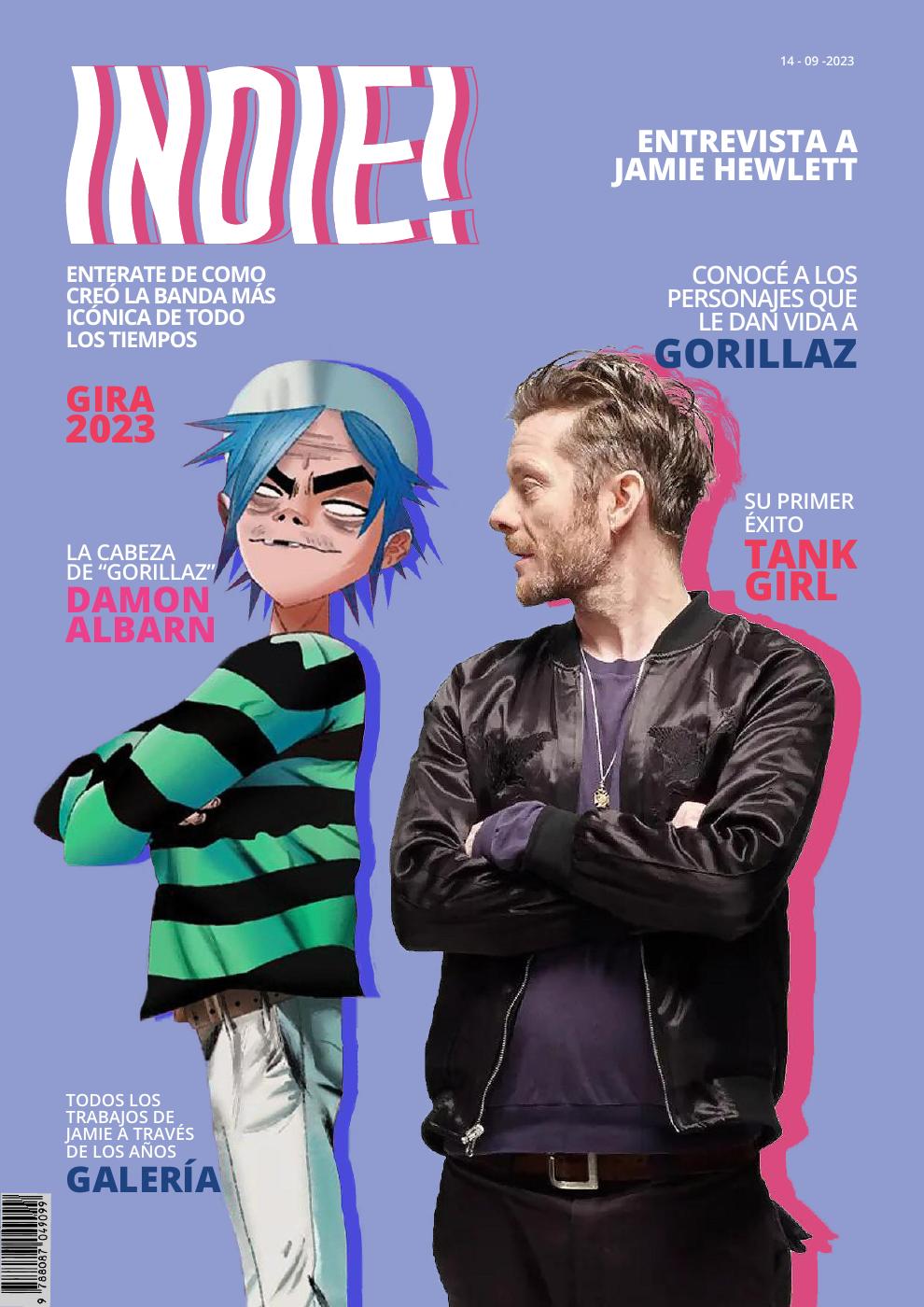 Online Flipbook | Jamie Hewlett