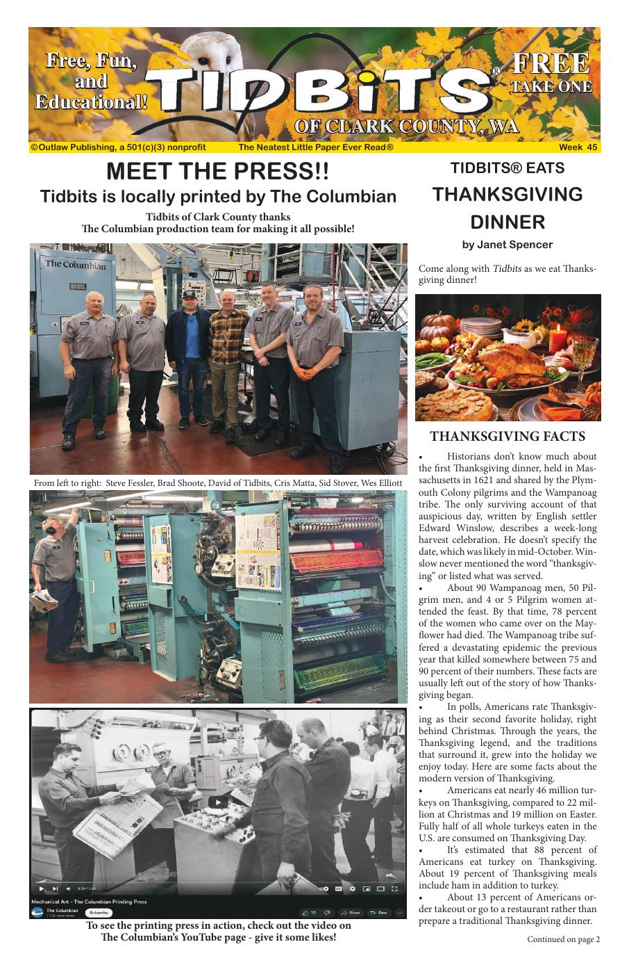 Clark County Tidbits