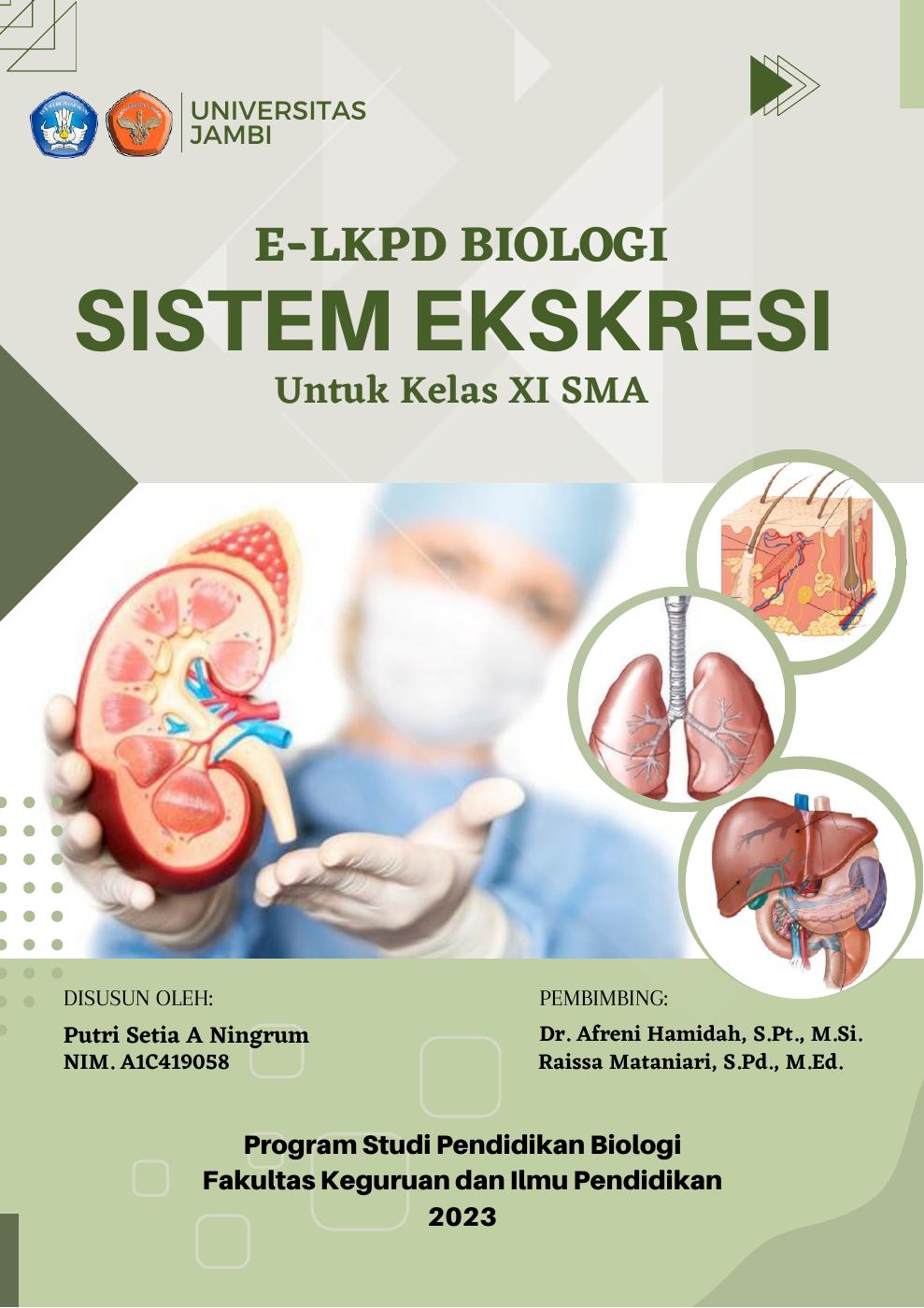e-LKPD SIistem Ekskresi Kelas XI | PDF to Flipbook