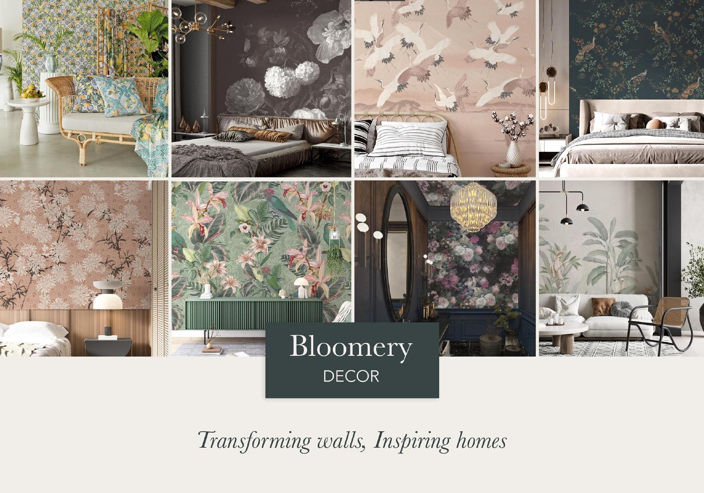 Bloomery Decor | Wallcoverings | PDF to Flipbook