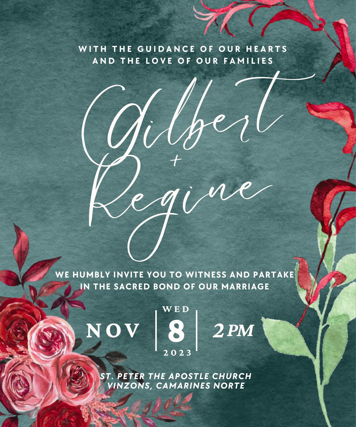 Parale - Abogado Wedding Invitation | PDF to Flipbook