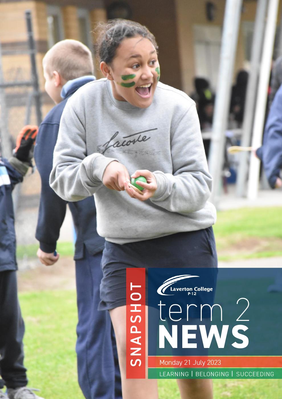 Laverton P-12 College - Snapshot School Newsletter - WB 31 July 2023 - July 2023 | PDF to Flipbook