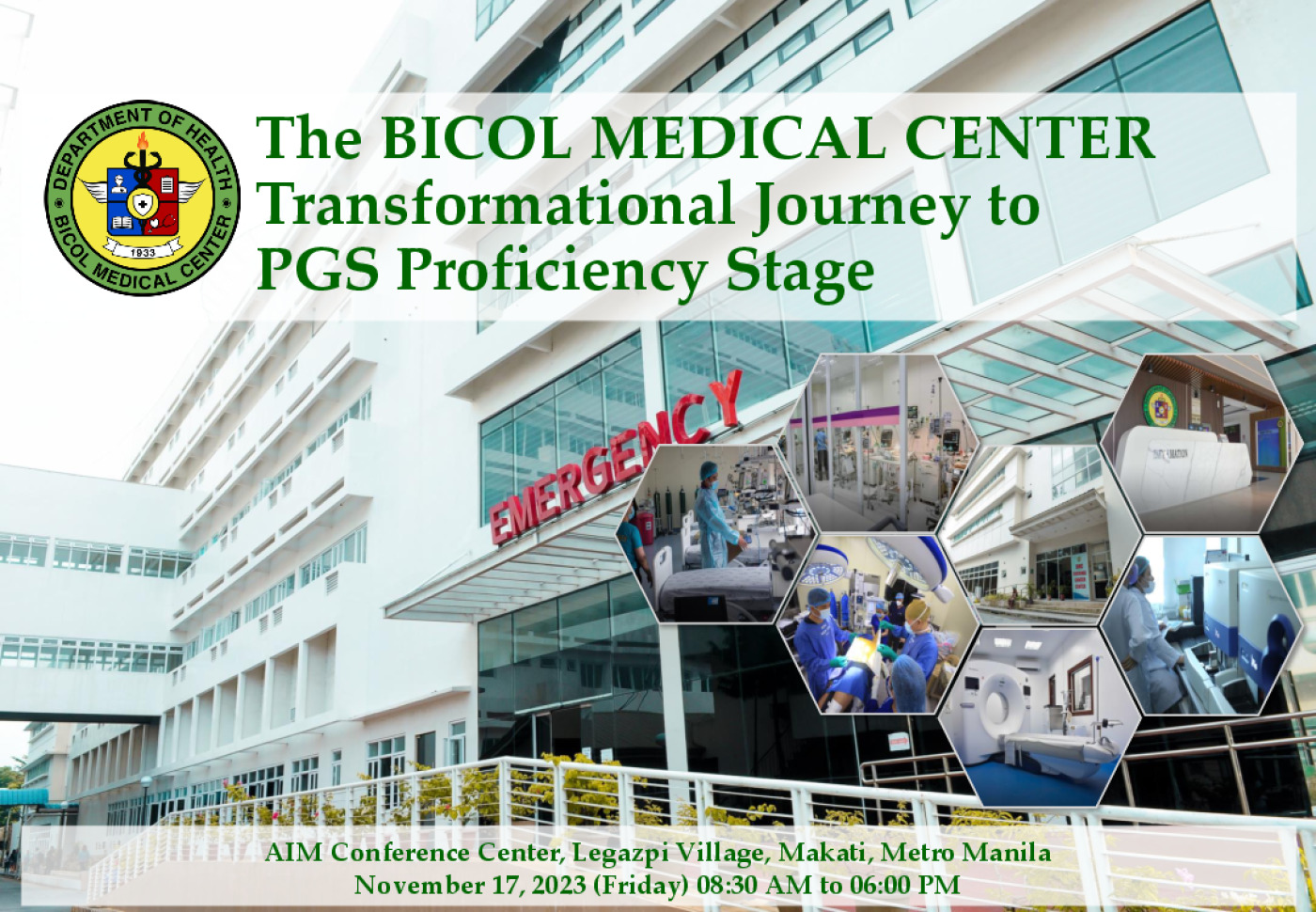 The BICOL MEDICAL CENTER Transformational Journey to PGS Proficiency ...