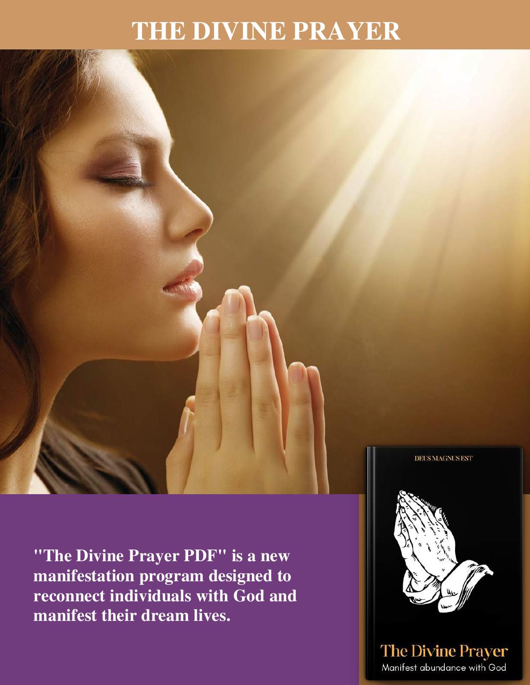 The Divine Prayer PDF