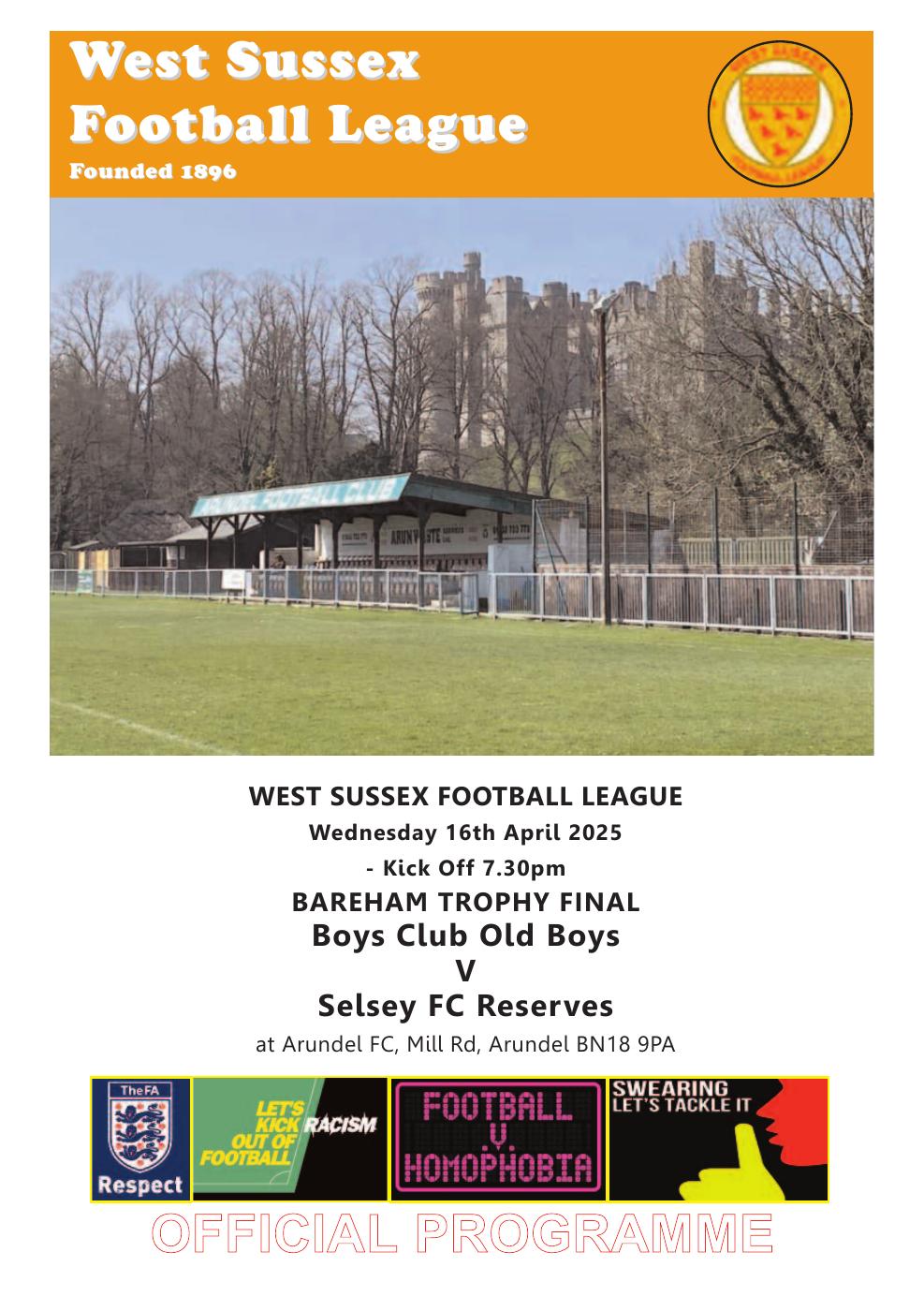 Bareham Trophy Final | PDF to Flipbook
