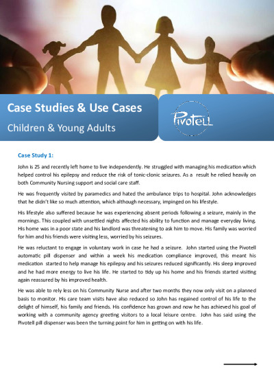 Pivotell Children & Young Adults Case Studies | PDF to Flipbook