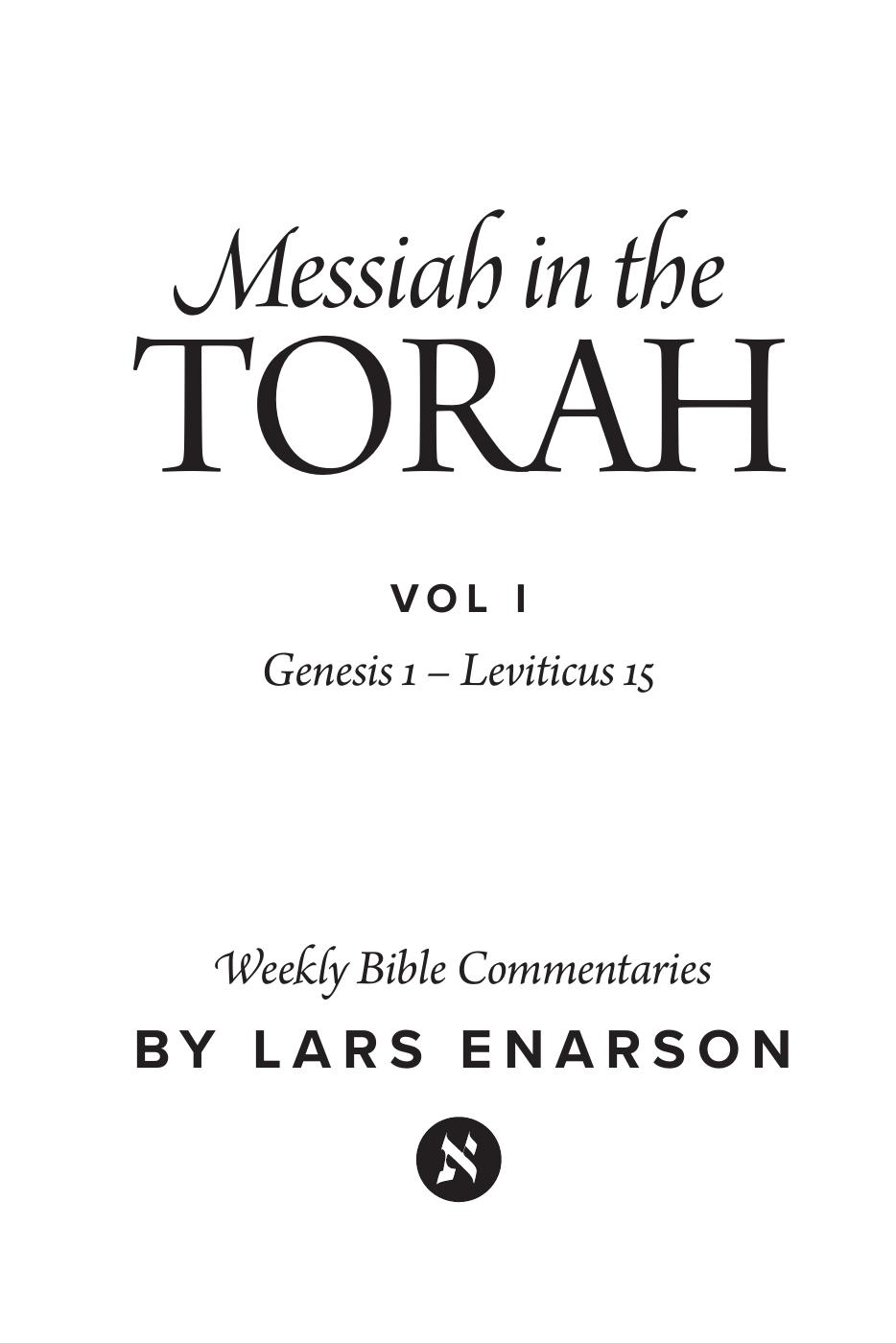 Messiah in the Torah Vol I Sample | PDF to Flipbook