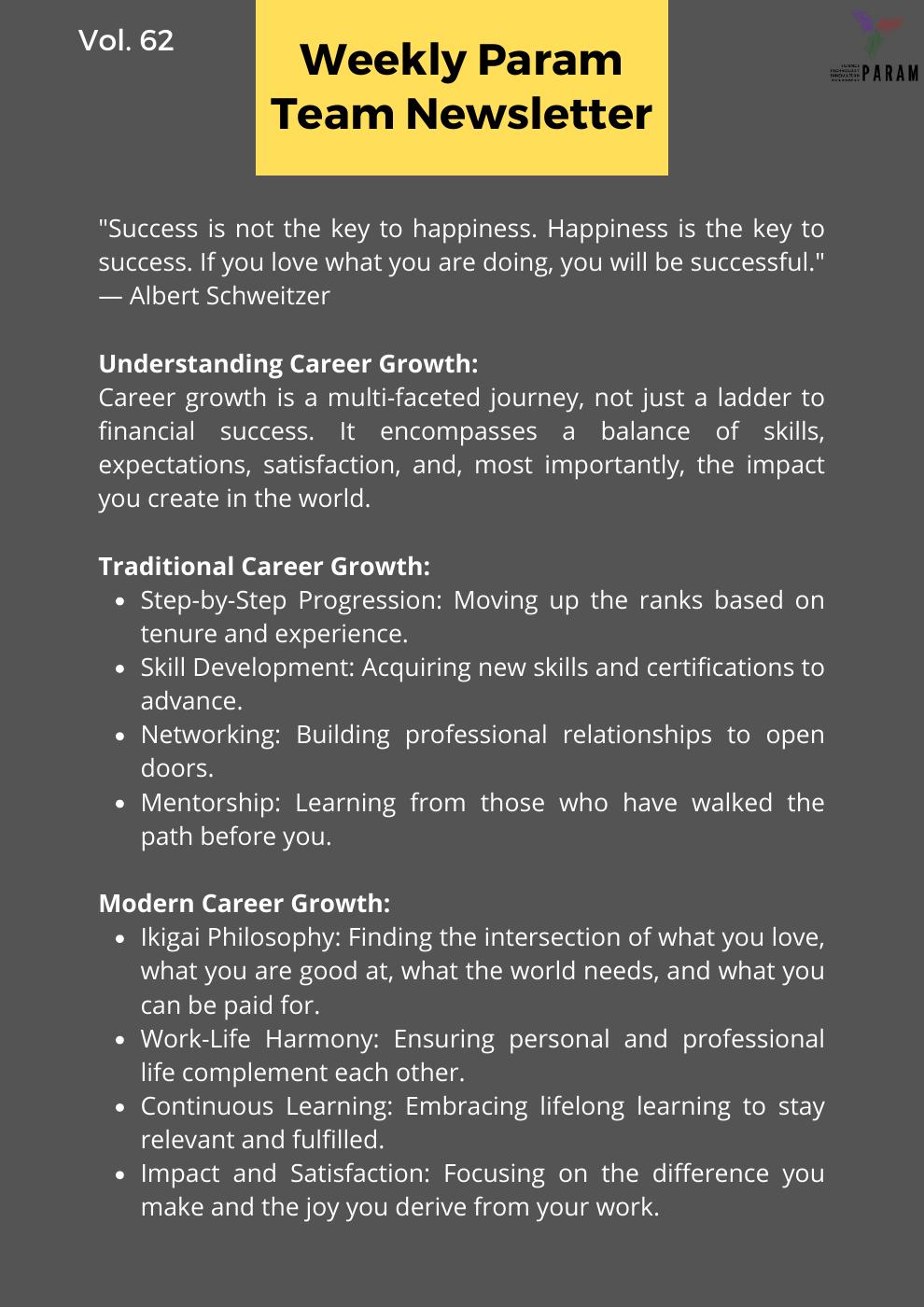 Weekly Newsletter