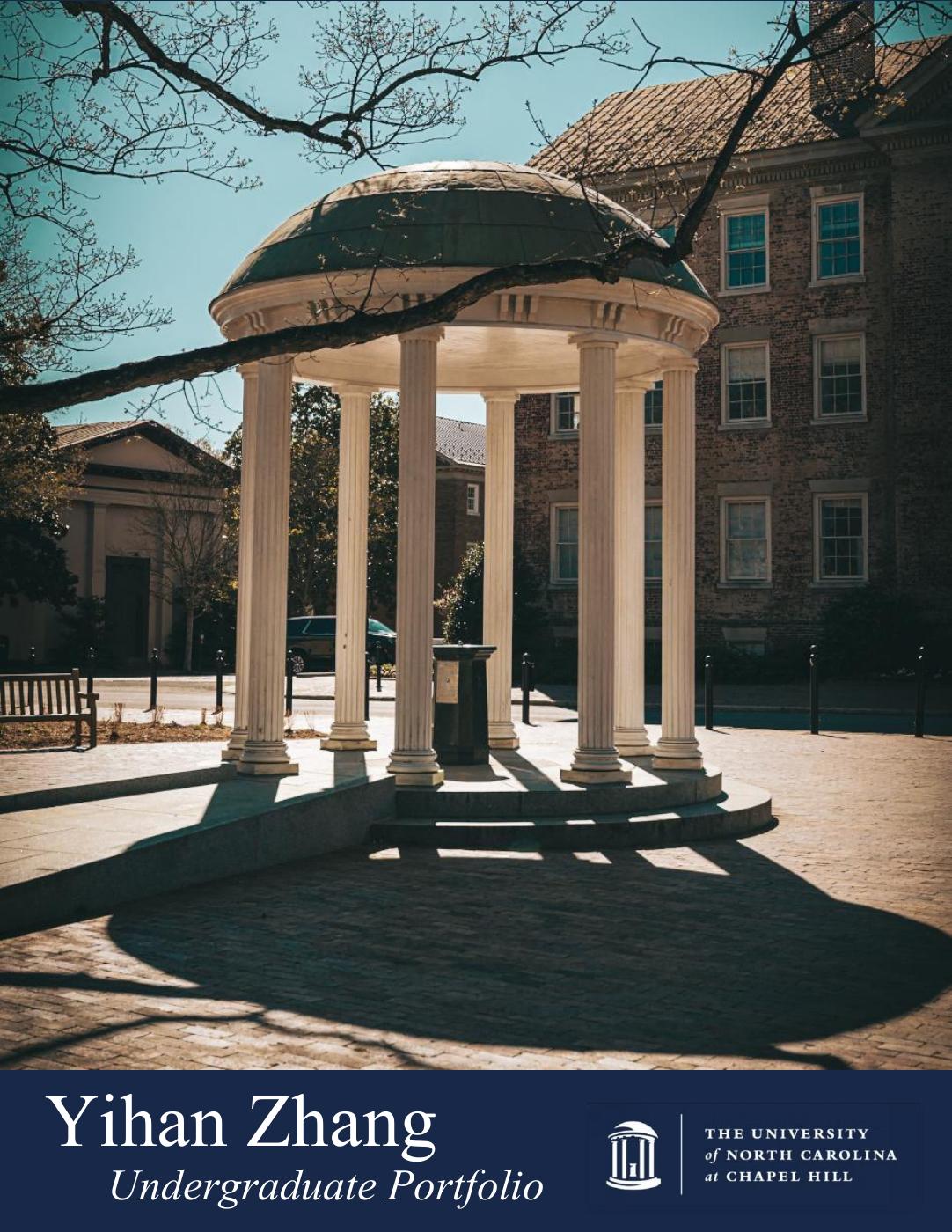 Yihan Zhang - 2025 UNC Undergraduate Portfolio | PDF to Flipbook