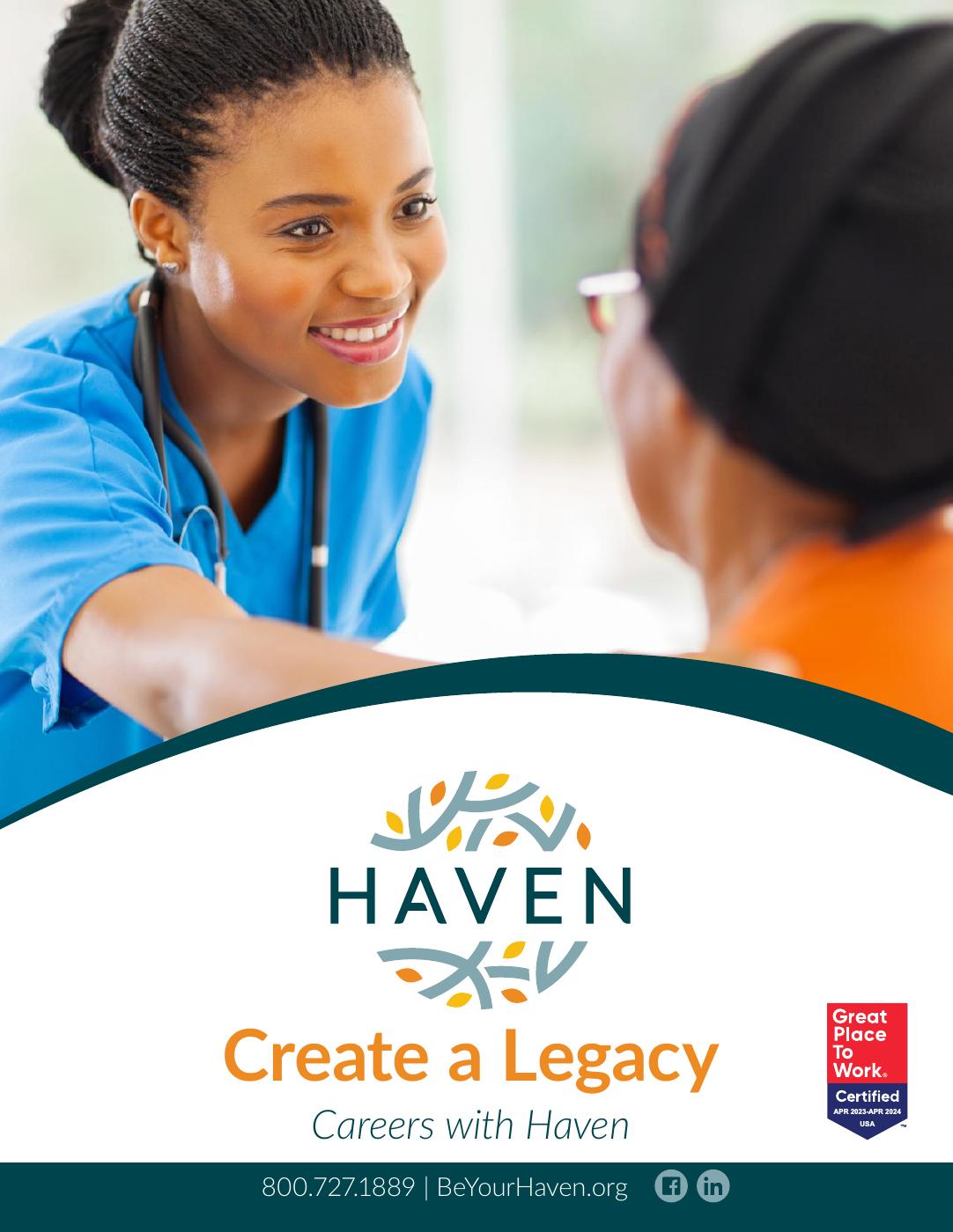 Careers with Haven | PDF to Flipbook