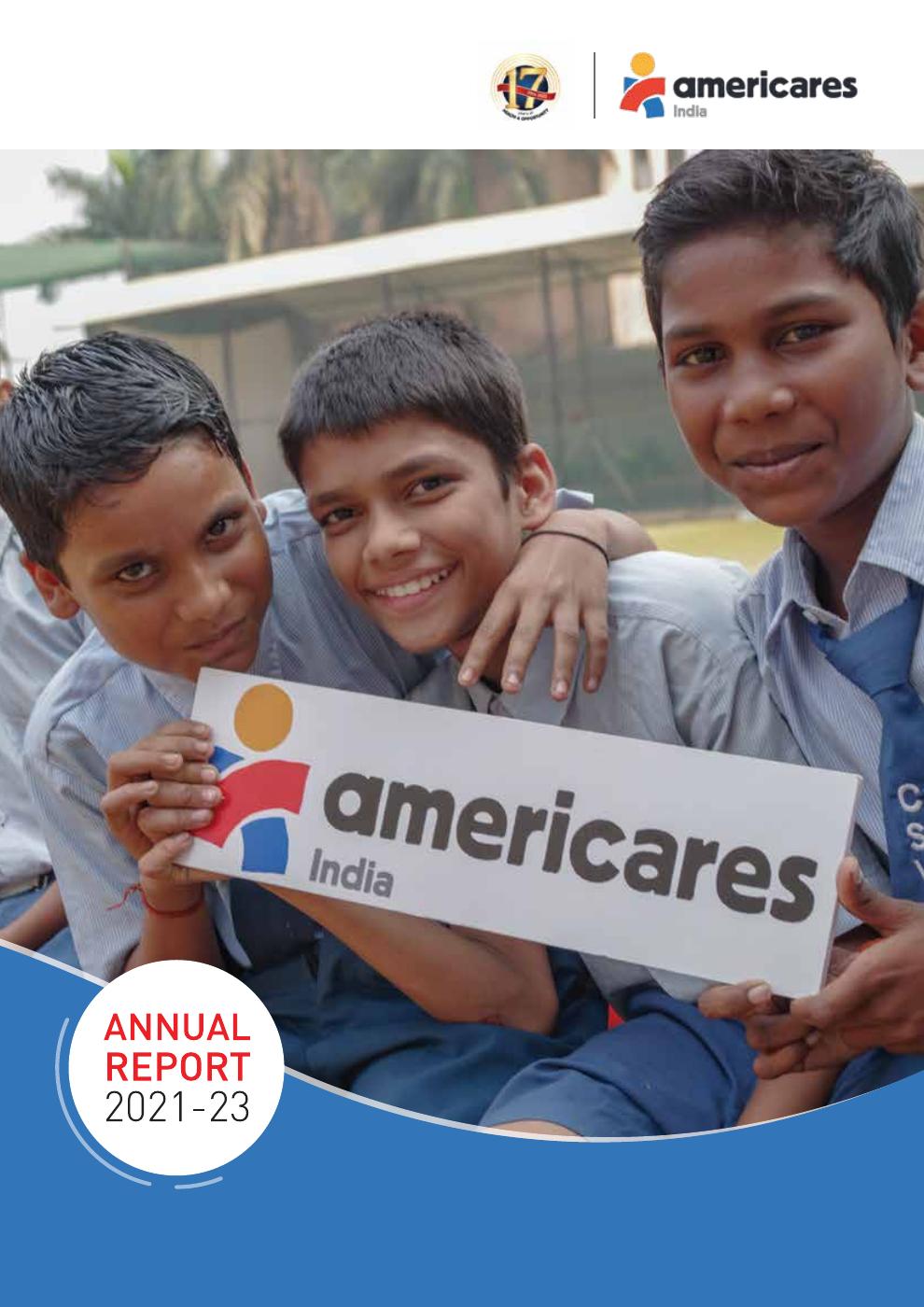 AmeriCares India Annual Report 2021-23 | PDF to Flipbook