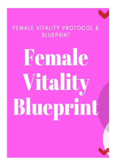 Female Vitality Blueprint PDF Download & Learn Alex Miller's Protocol | PDF to Flipbook