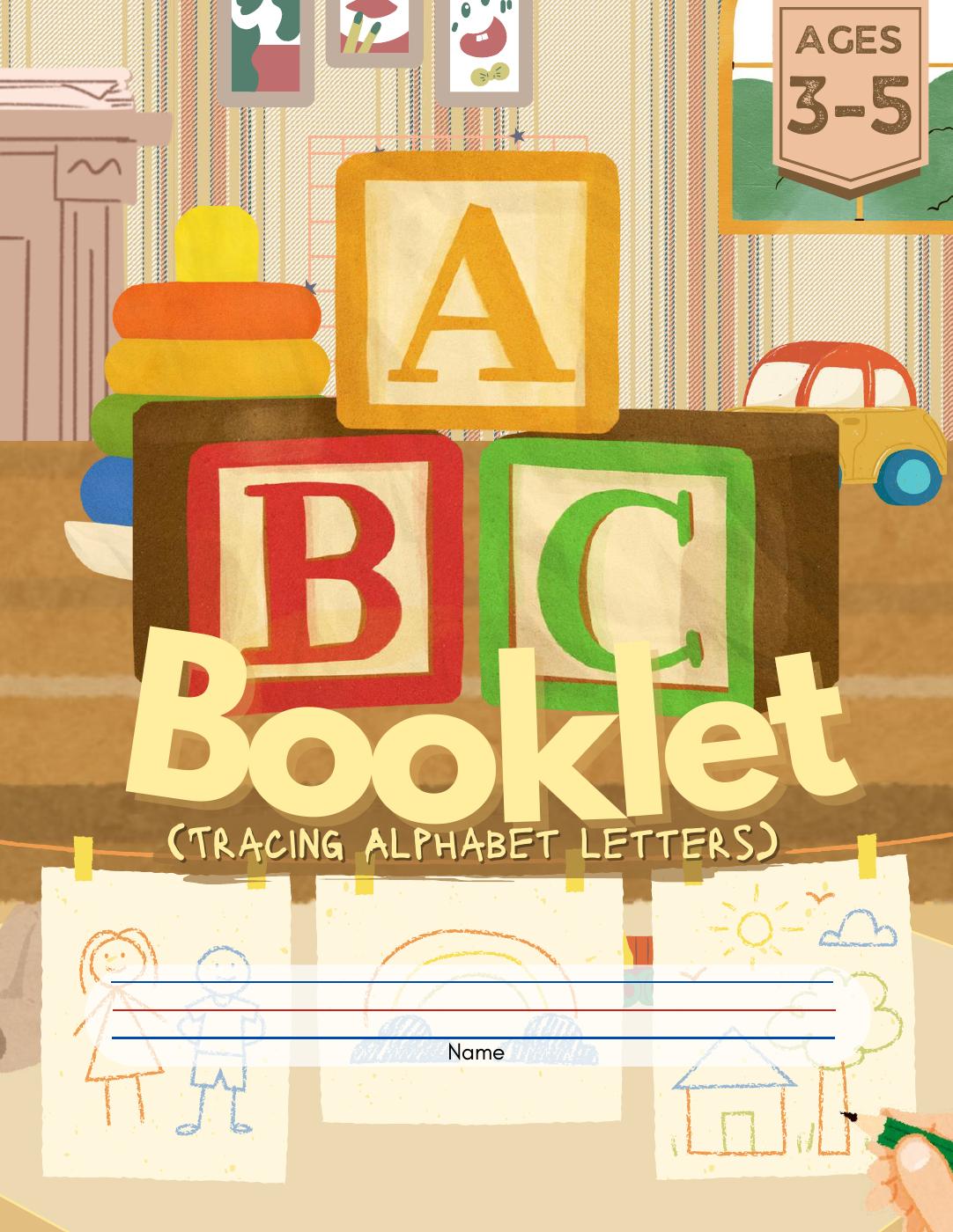 Activity Book: ABC Booklet for Kids (Tracing Alphabet Letters) | PDF to ...