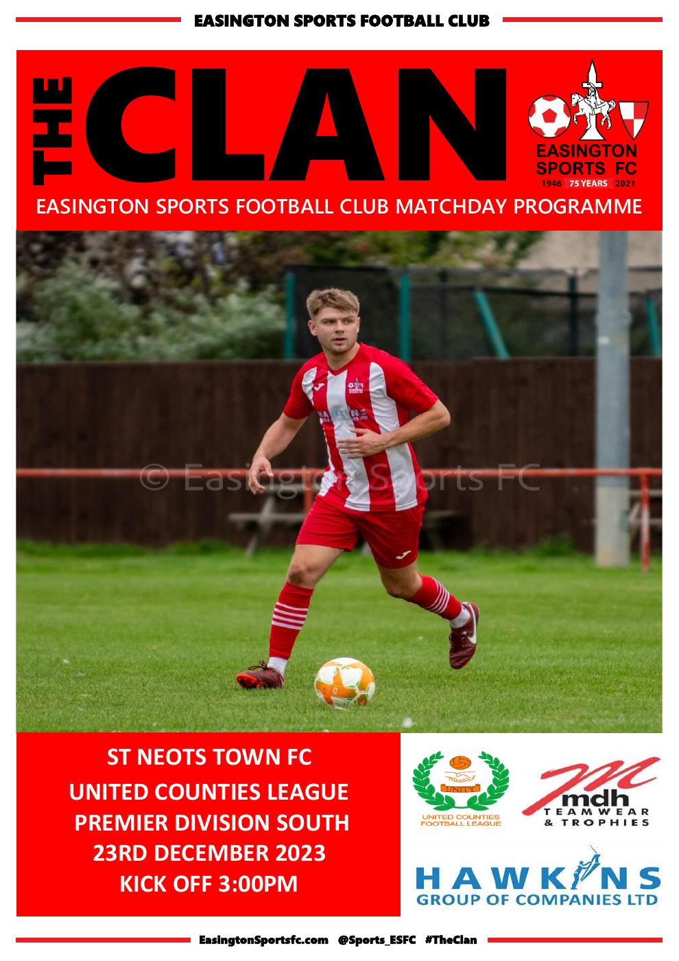 ESFC v St Neots Town FC | PDF to Flipbook