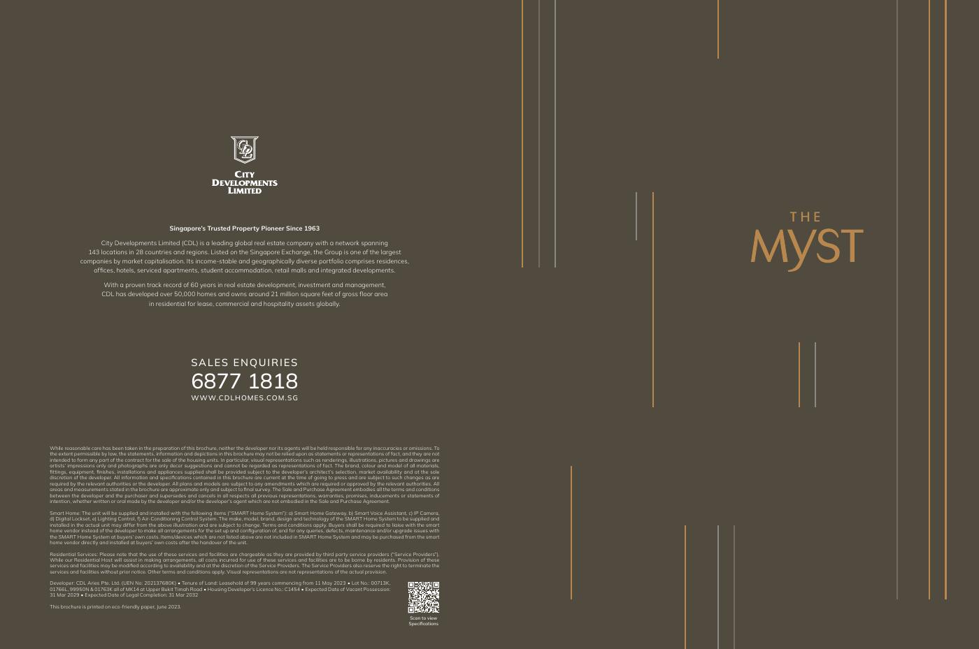 The Myst E-brochure