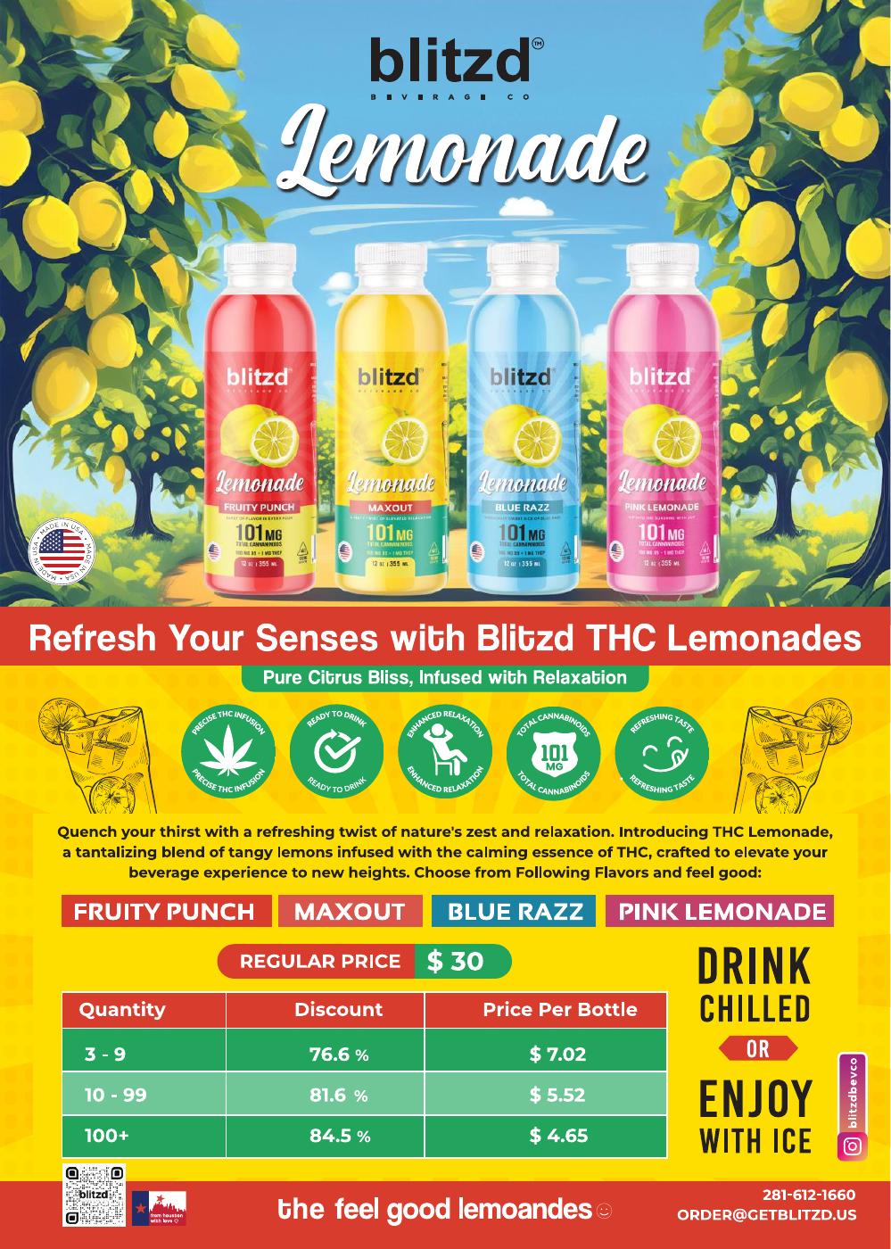 Blitzd Lemonade Sales Sheet | PDF to Flipbook
