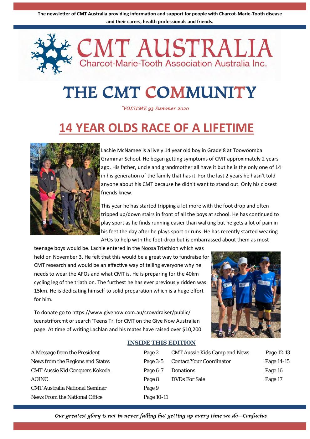 The CMT Community