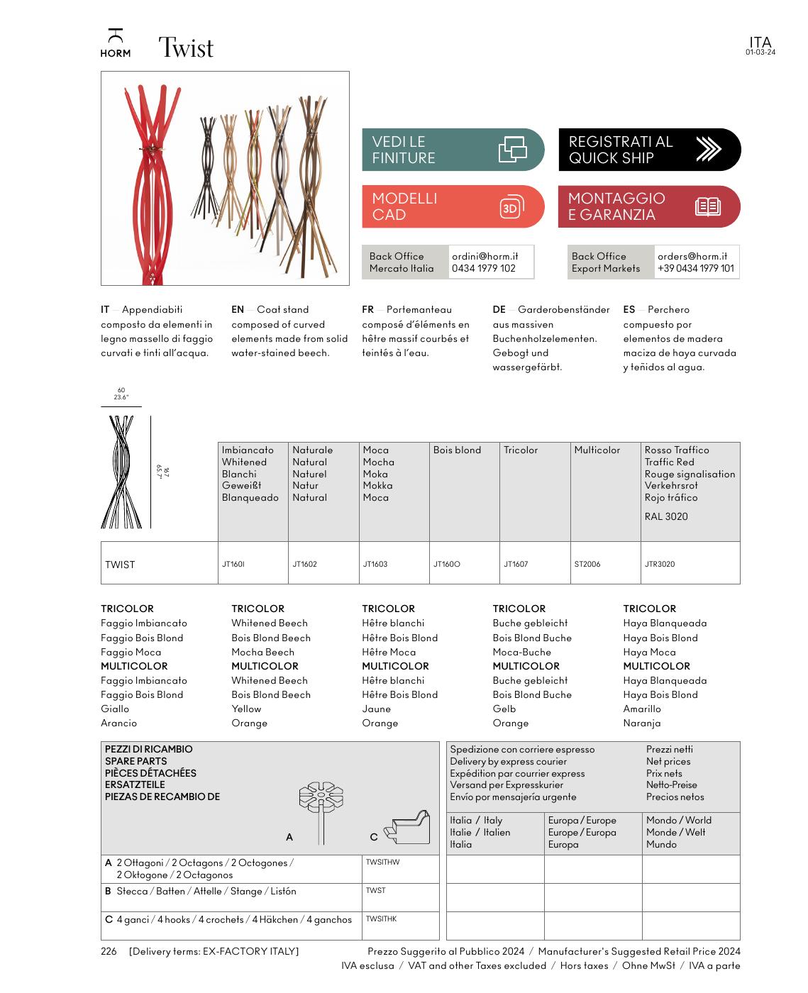 Twist-Tech Sheet ITA