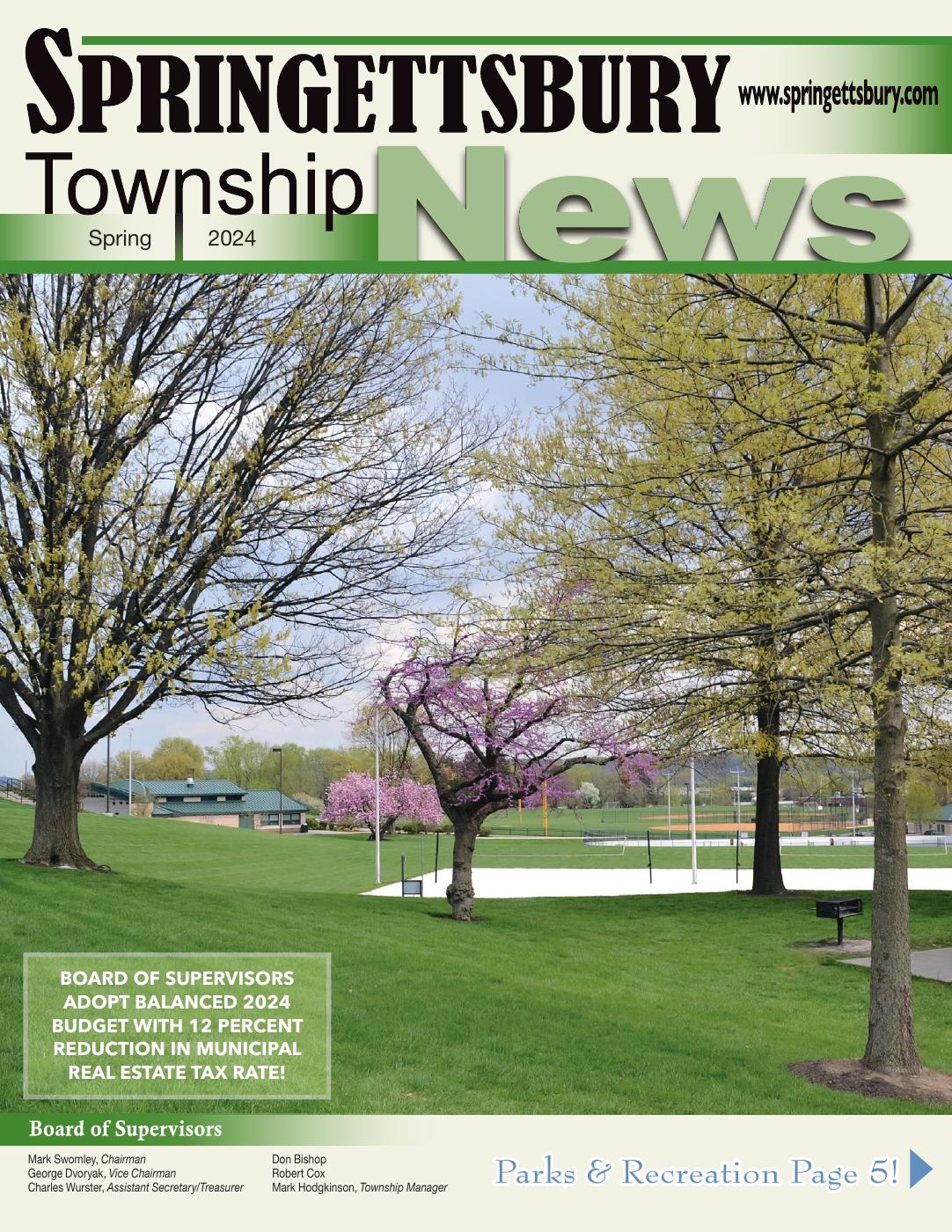 Springettsbury Township Newsletter