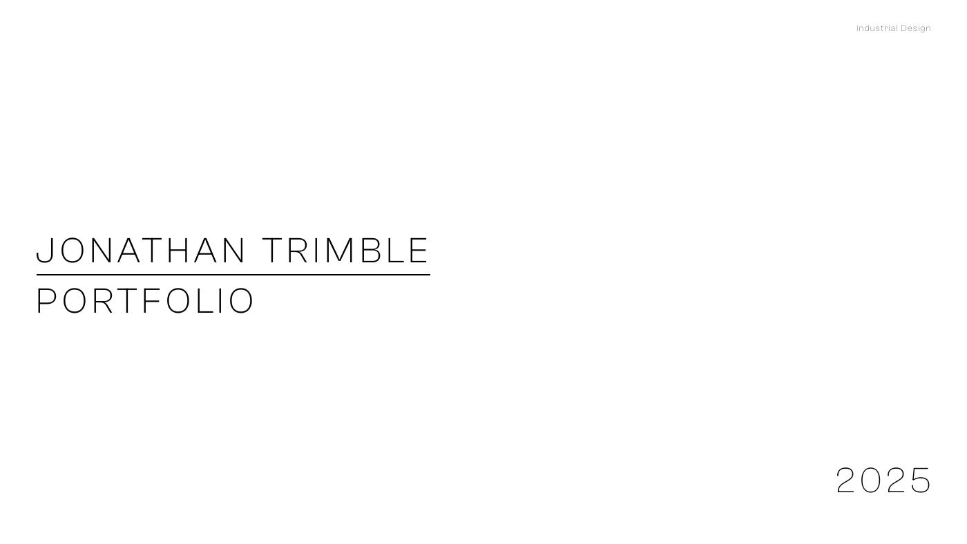 Jonathan Trimble Portfolio 2025 | PDF to Flipbook