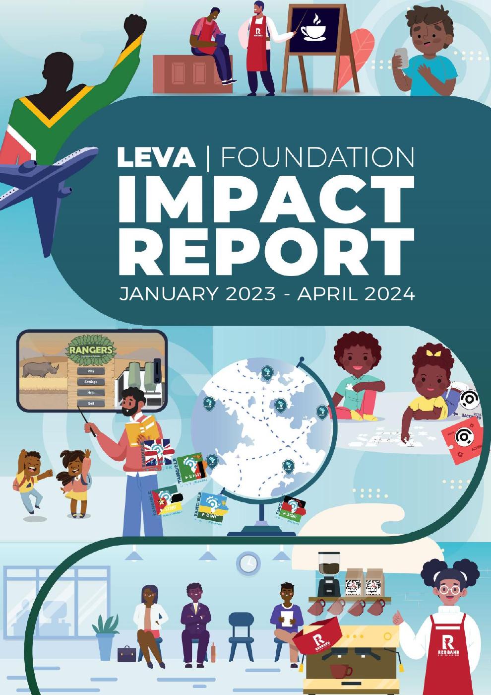 Leva Foundation Impact report | PDF to Flipbook