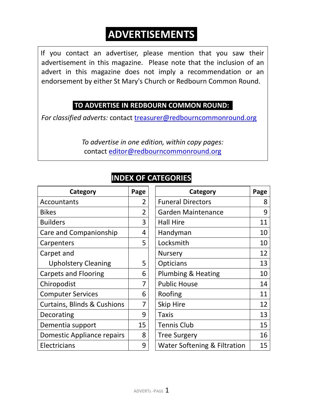 October 2023 Redbourn Common Round | PDF to Flipbook