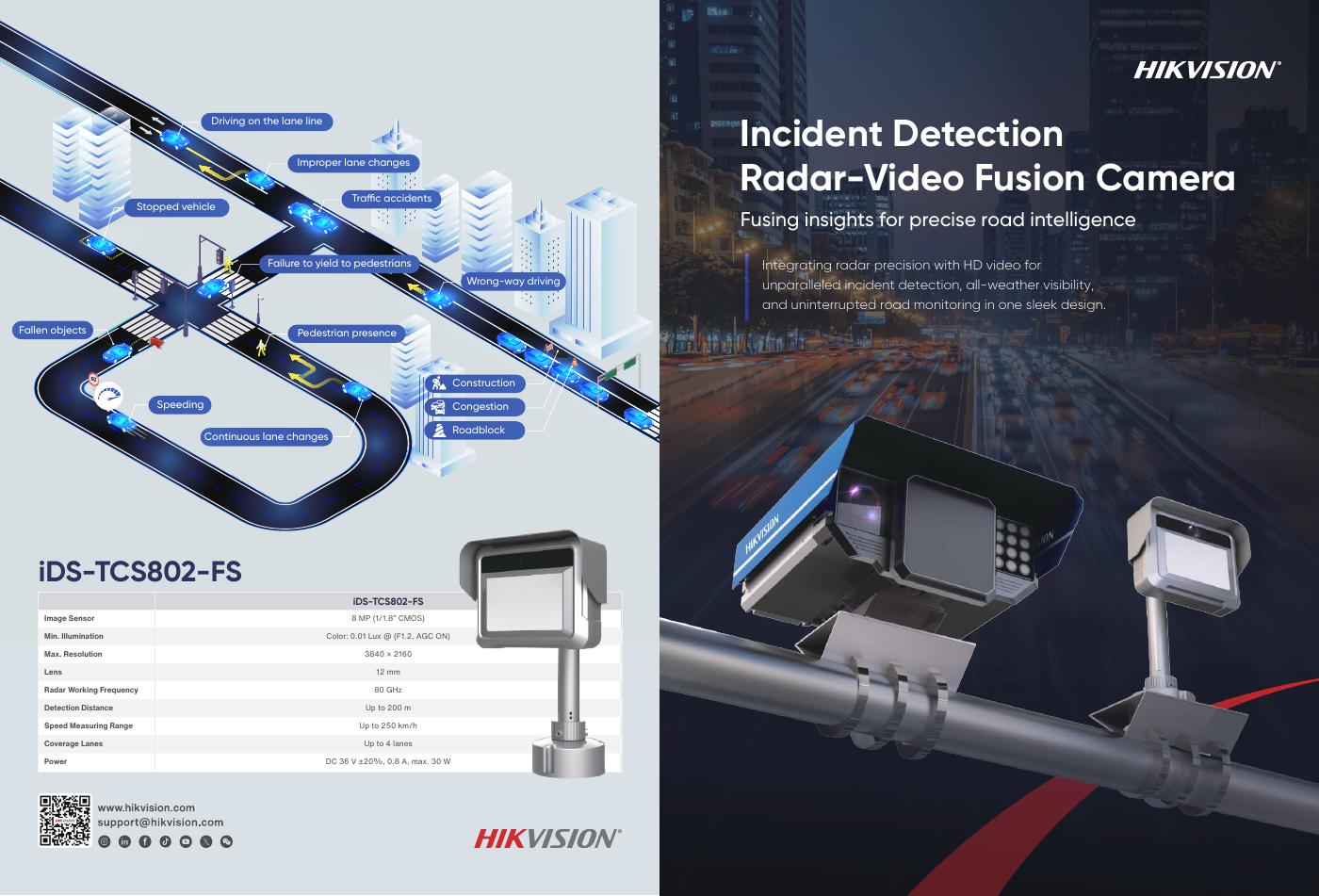 Leaflet - Incident Detection Radar-Video Fusion Camera